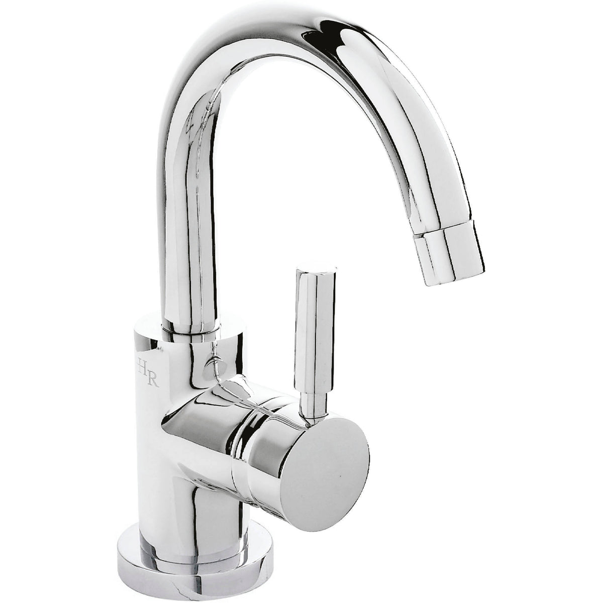 Hudson Reed Tec Lever Side Action Mini Basin Mixer Tap & Waste Chrome ...